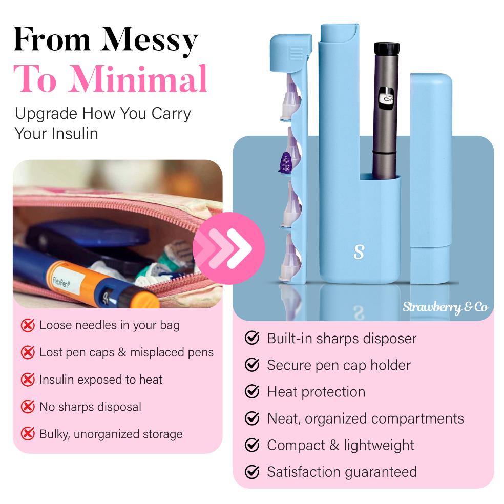 DailyEase Case — Protection & Organization for Insulin Pens ...